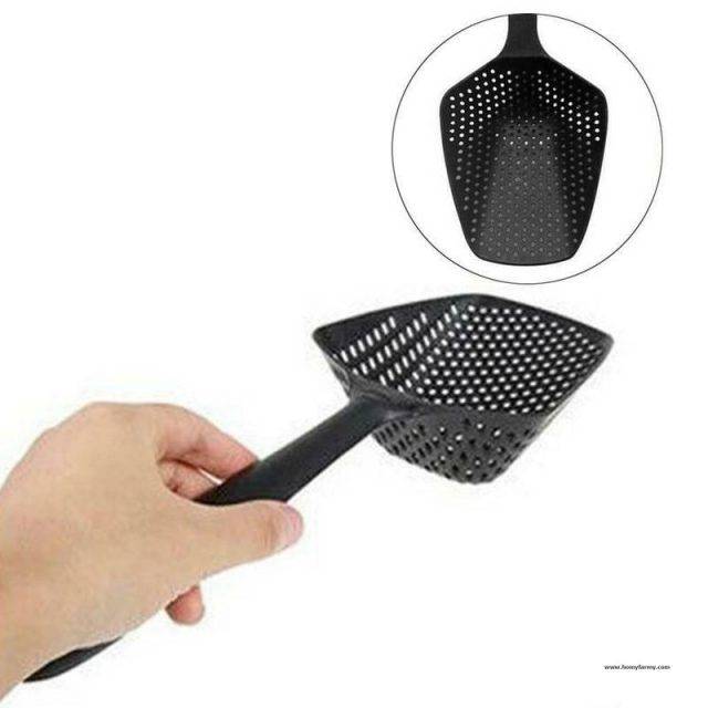 Kitchen Nylon Non-Stick Scoop Colander - Homy Farmy
