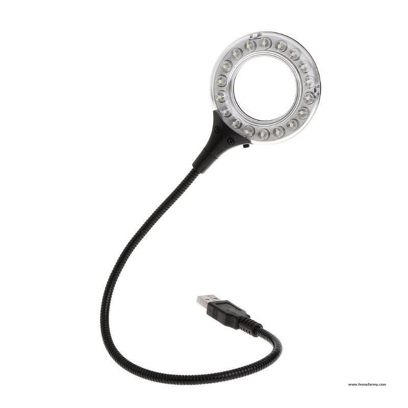 Flexible USB Ring LED Light - Homy Farmy