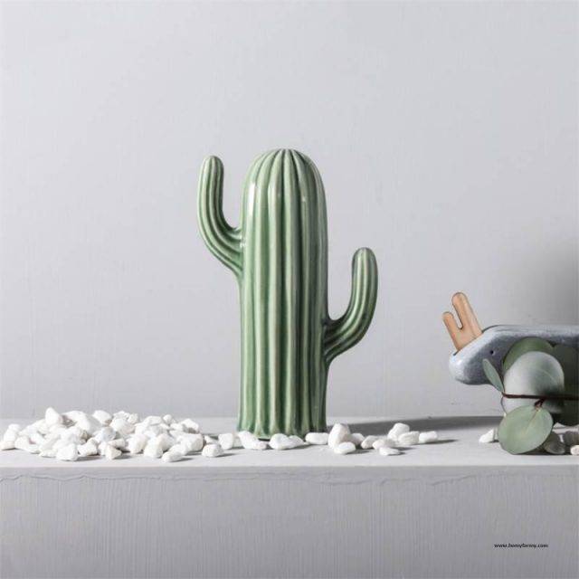 Creative Ceramic Cactus Ornament - Homy Farmy
