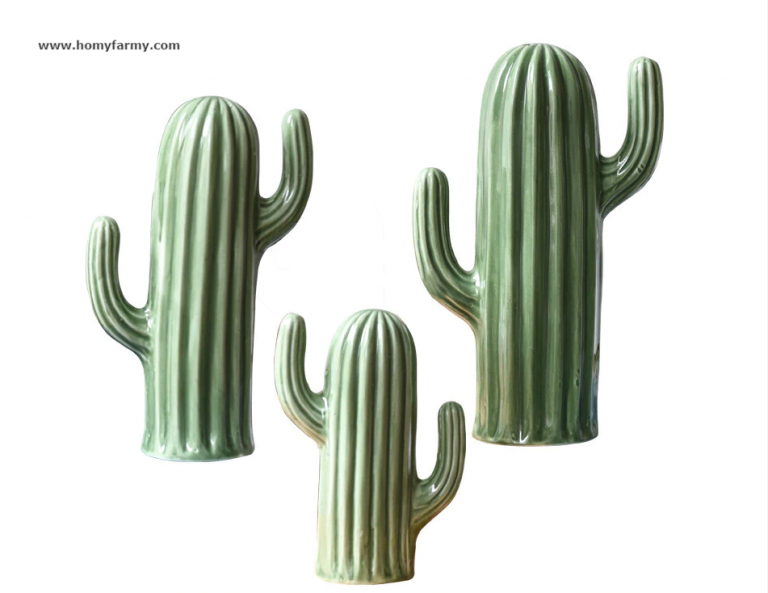 Creative Ceramic Cactus Ornament - Homy Farmy